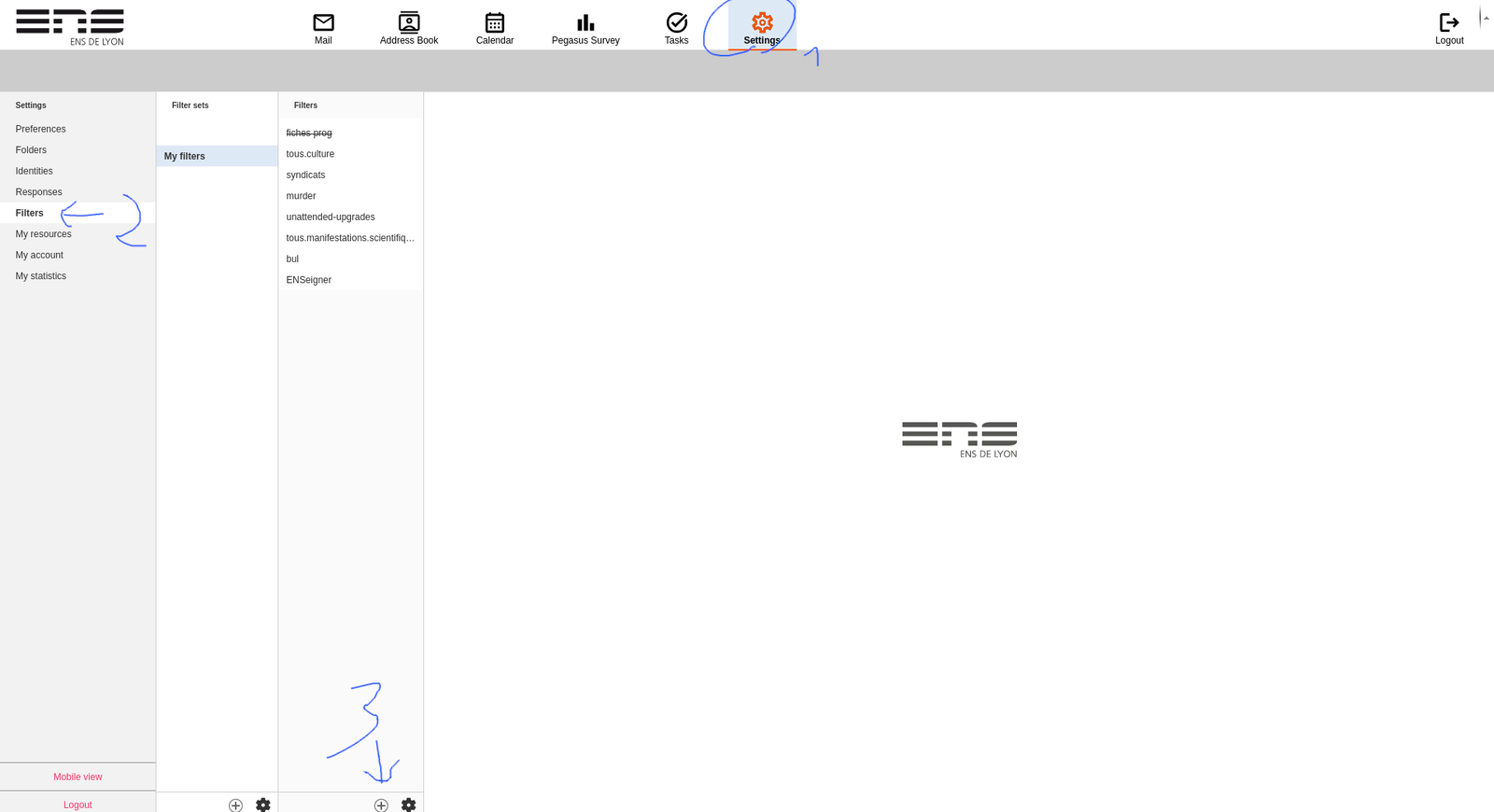 Mail ENS — Wiki de l'ENS de Lyon